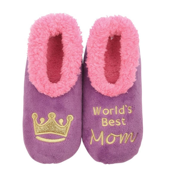 Snoozies pairable slippers | Shoes | Worlds Greatest Mom Snoozie ...
